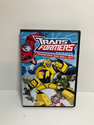 Transformers Animated: Transform and Roll Out (DVD, 2008, Full Screen ...