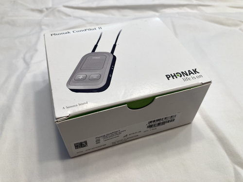 Phonak ComPilot II with Neck Loop, Box, Wall Charger & Cord | eBay