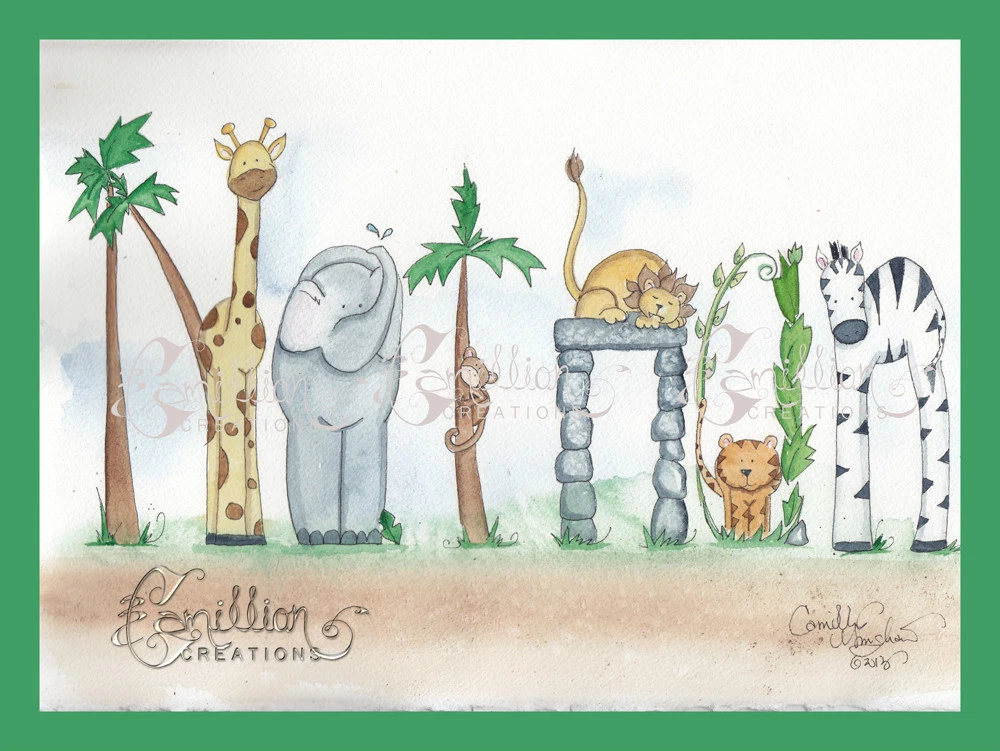 Personalized Name Art