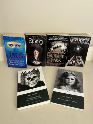 Paperbacks from Hell lot: horror pbs from Shaun Hutson, Ray Russell ...