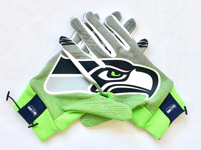 NIKE NFL STADIUM FAN GLOVES SEATTLE SEAHAWKS GREEN GF0549-073 NWT | eBay