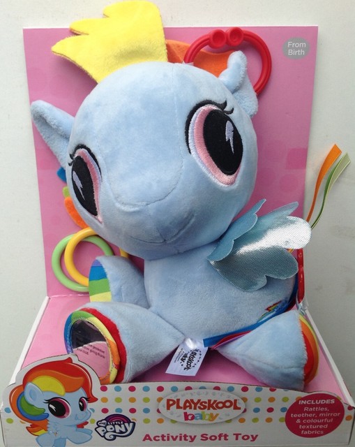 Hasbro Playskool Baby My Little Pony MLP Plush Activity Soft Gift Toy ...