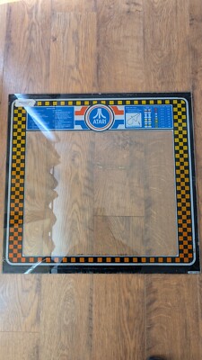 Atari Pole Position arcade monitor bezel GLASS ORIGINAL | eBay