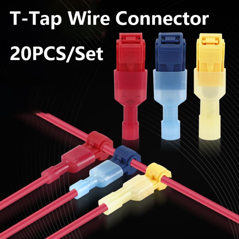 Waterproof Electrical Connectors Taps 20 Pcs Low Voltage Wire Tap