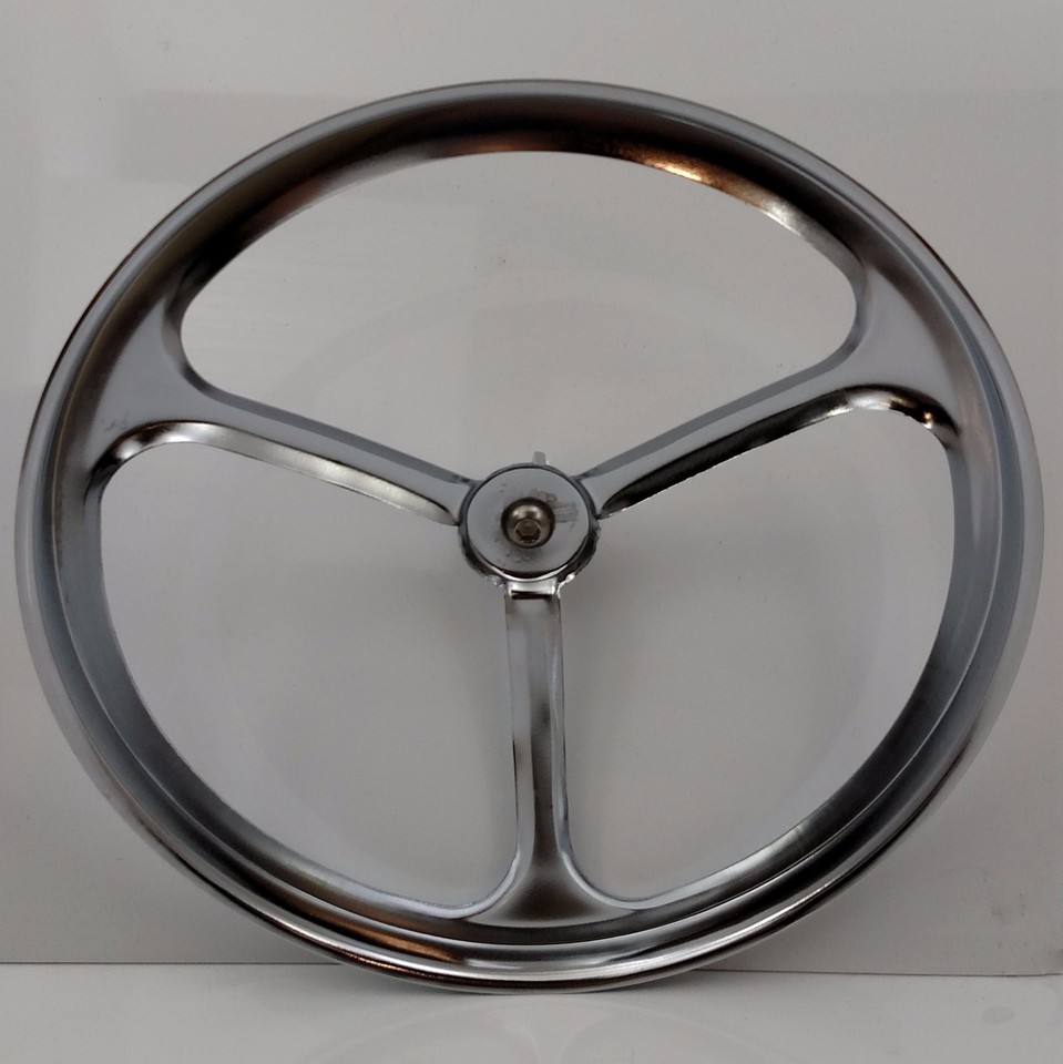 7 Inch Lucas Tri Bar Spike Bullet Headlight Cover w/ Wings Front