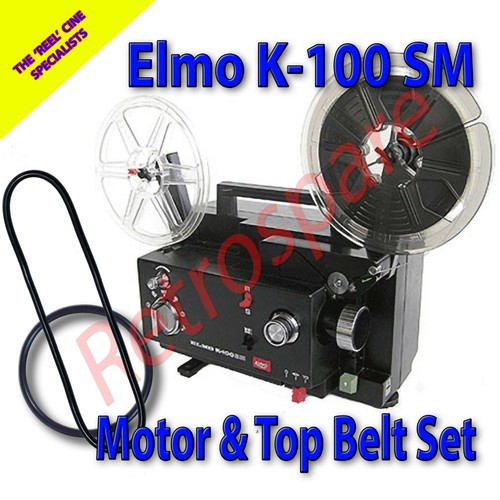 ELMO K-100 SM 8mm Cine Film Projector Drive Belts (Set of 2) | eBay