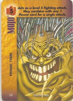 Marvel OVERPOWER PowerSurge Mojo Prime Time special - OPD - Rare | eBay