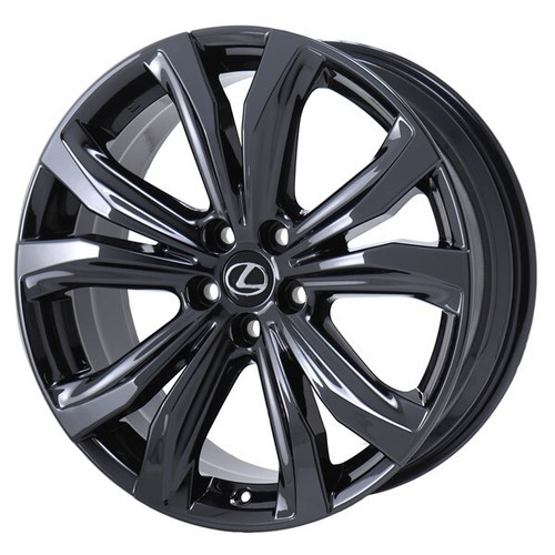 20" LEXUS RX350 PVD BLACK CHROME-C WHEEL RIM FACTORY OEM 74338 2016 ...