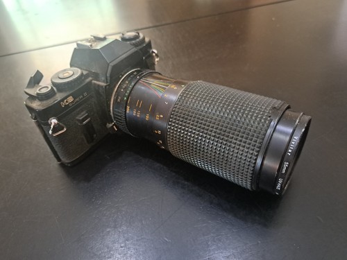 Sears KS Super II SR2000 35mm Film Camera With Vivitar 55mm Lens ...