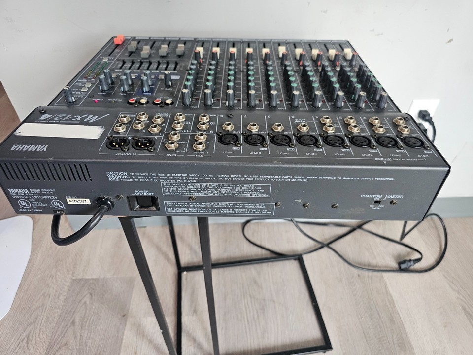 Yamaha MX12/4 Analog Mixing Console Mixer 12-Channel | eBay