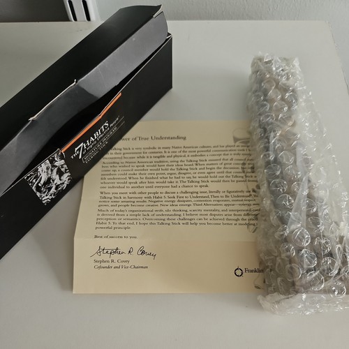 Franklin Covey Talking Stick 7 Habits of Highly Effective People Resin ...