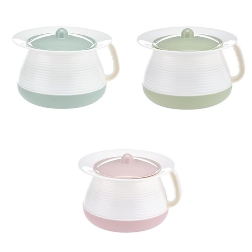 Plastic Child Potty with Handle and Lid Portable Handheld Spittoon ...
