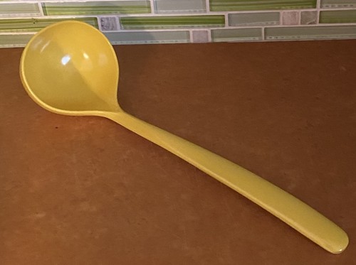 Vintage Copco Melamine Utensil Yellow Ladle 13” Made in USA! | eBay