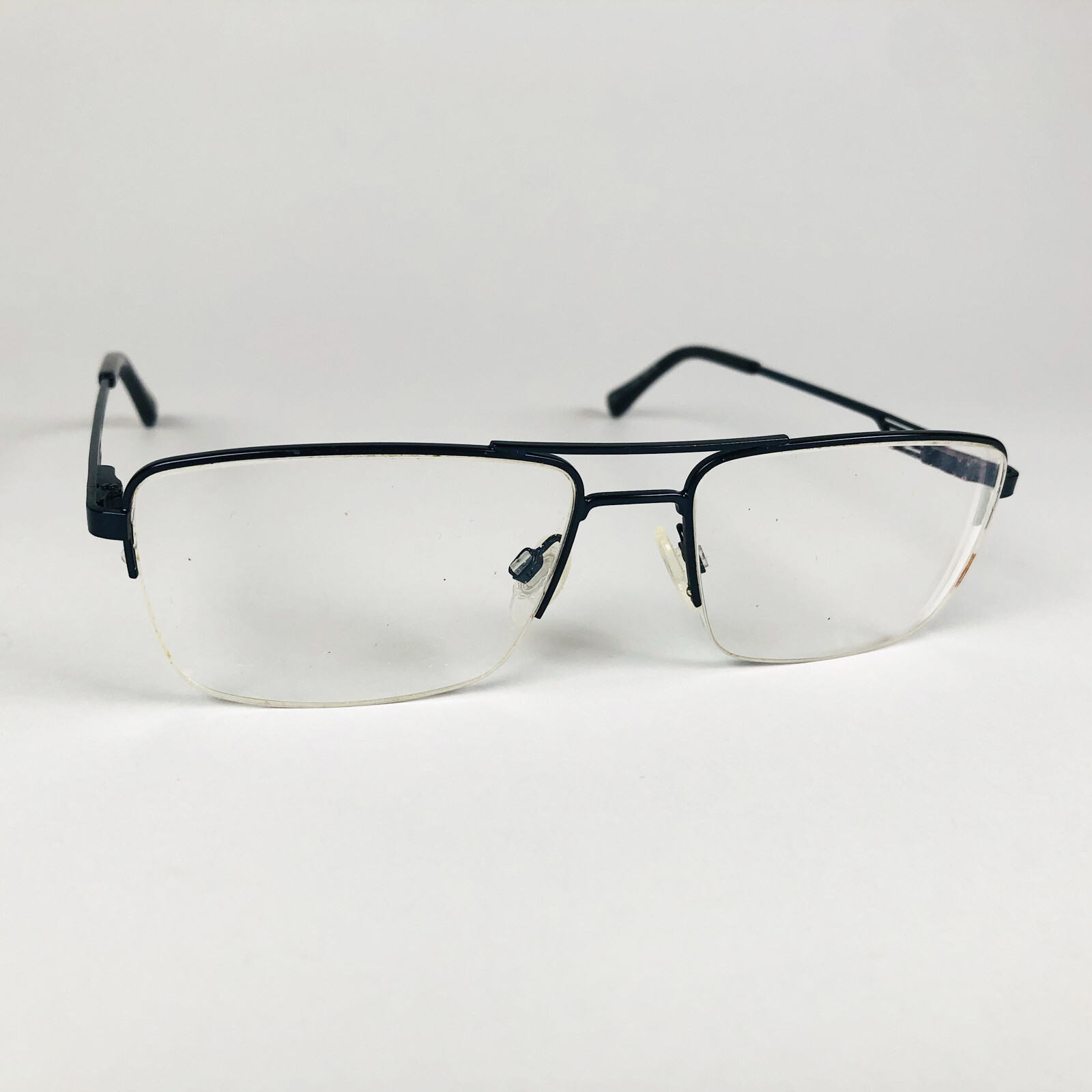 SPECSAVERS eyeglasses BLUE HALF RIM glasses frame MOD: LORIENT 30827738 ...