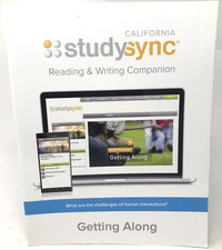 Study Sync Reading and Writing Companion Grade 7 Unit 4 Getting Along ...