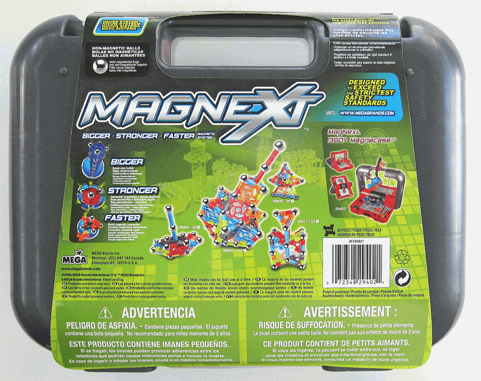 Magnext Organizer Case #29402 60 pieces Set BRAND NEW in Sealed Box ...