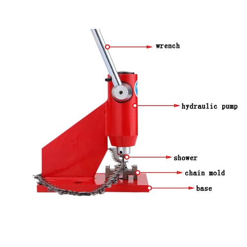 Portable Chainsaw Chain Splicer/Chain Breaker Steel Rivet Chain Link ...
