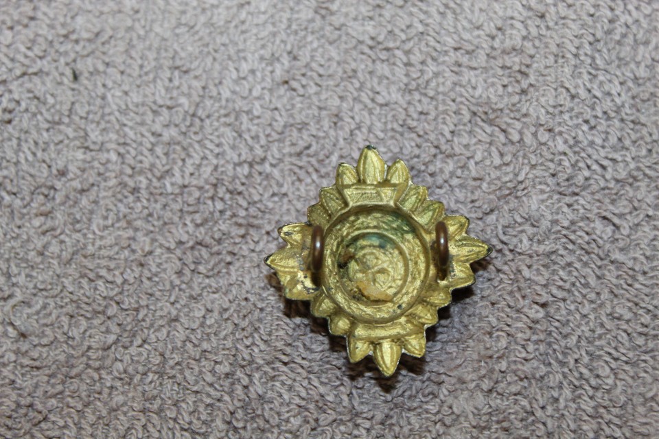 Original WW2 Royal British Army Officers Metal Shoulder Pip Insignia ...