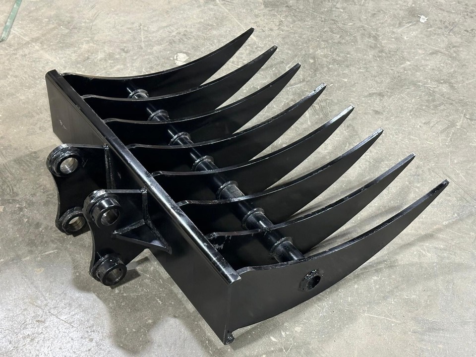 3.5 Ton Excavator Rake Attachment For Rippa Local Pick Up Only | eBay