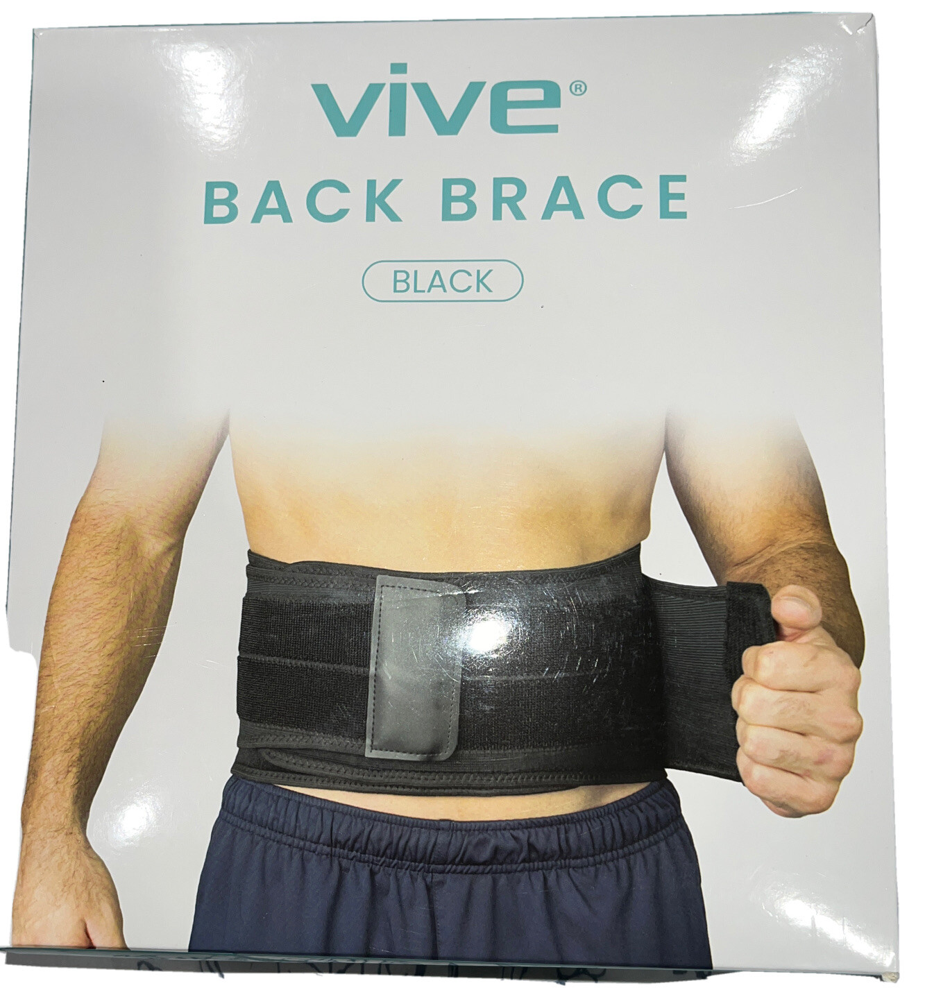 VIVE SUP1040 Lower Back Brace Support for Chronic Pain Sciatica Spasms ...