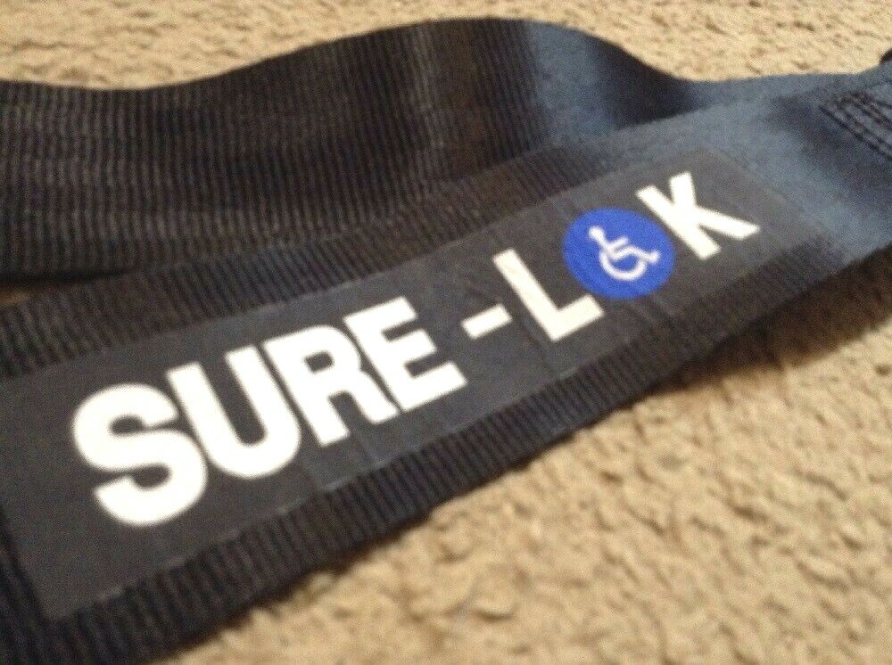 SURE-LOK FE200599 NON-RETRACTABLE 52" SHOULDER BELT L-TRACK OCCUPANT ...