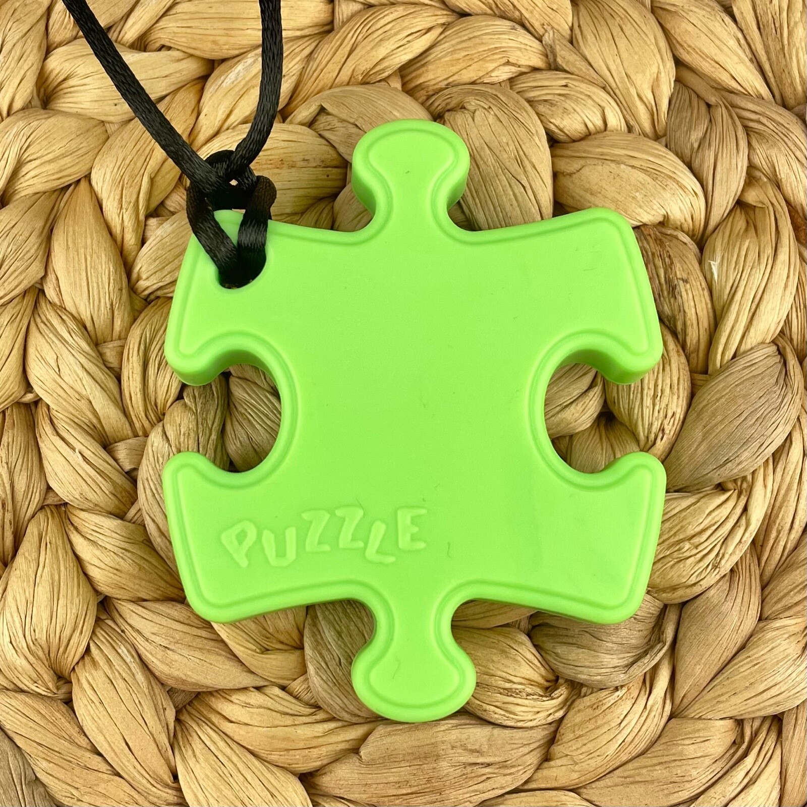 Autism Chewy Necklace - Chewie Tube Sensory Chew ASD ADHD SPD Puzzle ...