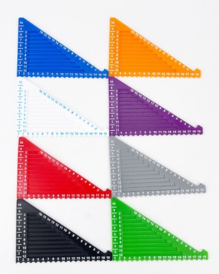 Brick Ruler Triangle Tool Measures LEGO parts Solid 3D Printed | eBay