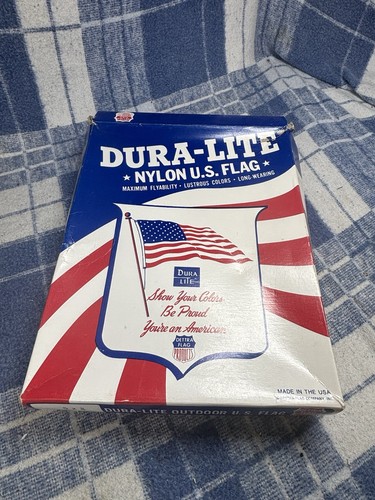 Vintage Dettra Flag Dura-Lite Nylon U.S. Flag 5ft X 8ft | eBay