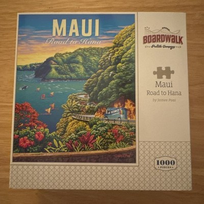 Maui Road to Hana 1000 Piece Jigsaw Puzzle Boardwalk Used | eBay
