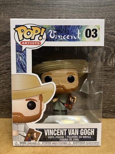 Funko POP! Artists: Vincent Van Gogh Vinyl Figure #03 Collectible W ...