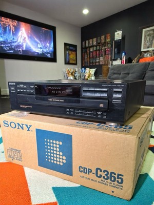 Sony CDP-C365 5-Disc CD Changer | eBay UK