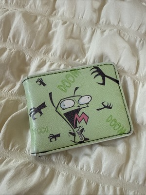 Invader Zim Wallet Gir Bi-fold Nickelodeon Alien Cartoon | eBay
