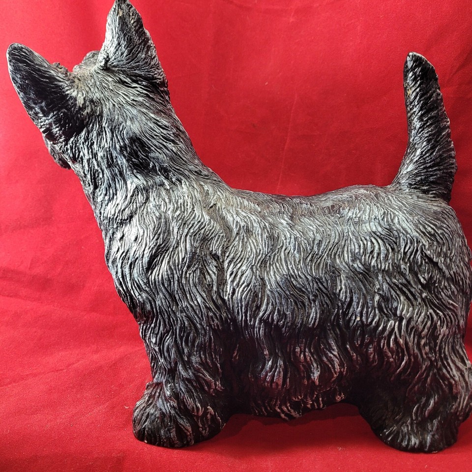 Scottish Terrier Scottie Dog Universal Statuary Figurine 11 X14 Inches ...