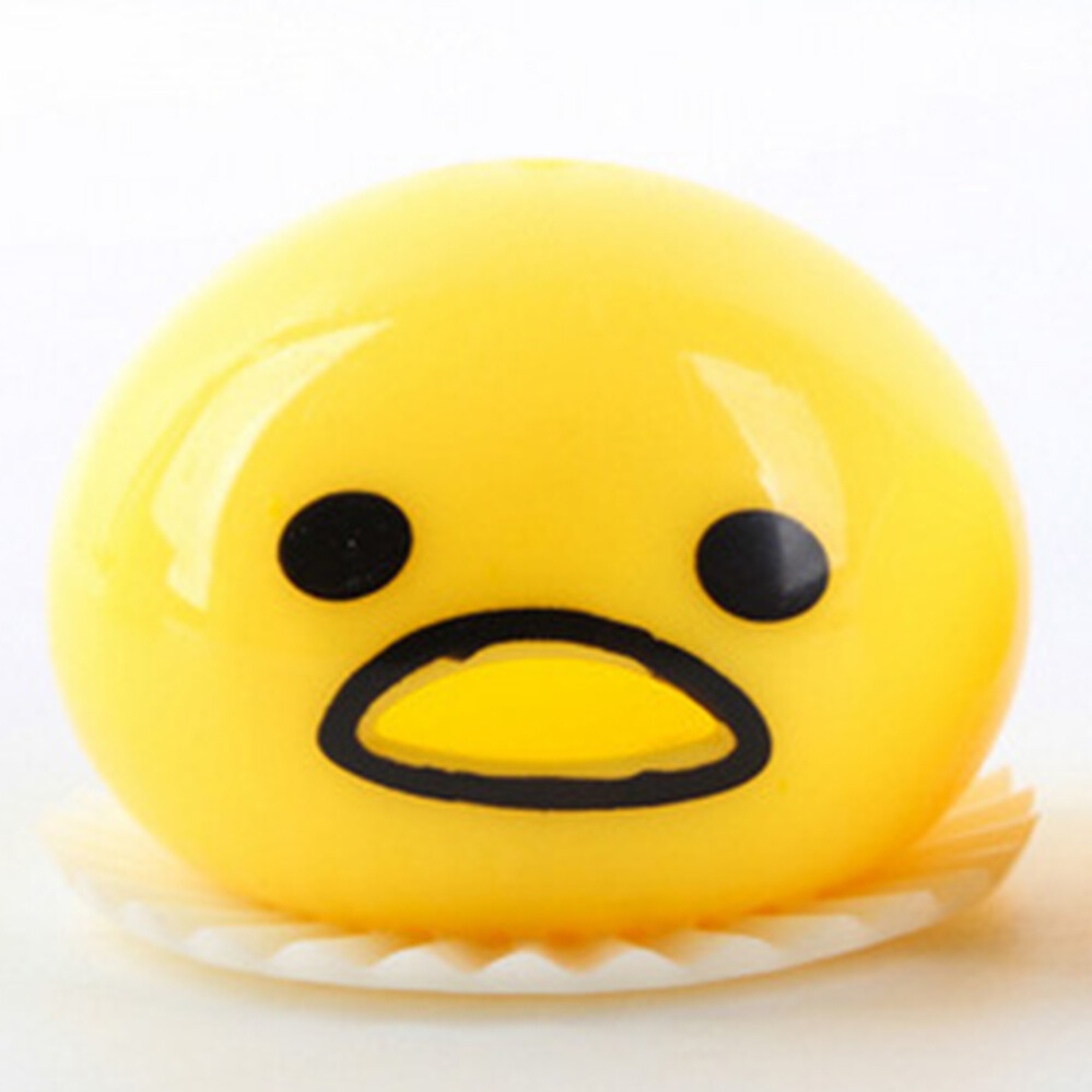 With Puking Stress Ball BP Egg Yolk Squishy Yellow Goop | eBay Australia