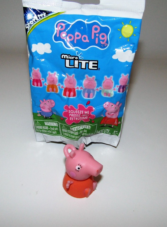Peppa Pig Micro Lite Spotlite Orange Mommy New | eBay