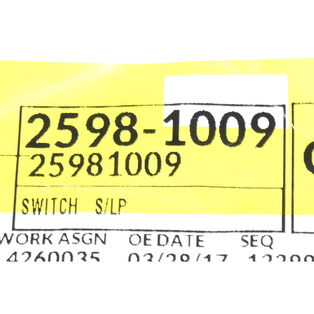 NEW GENUINE Brake Light Stop Lamp Switch 07-12 Cadillac Chevrolet GMC ...