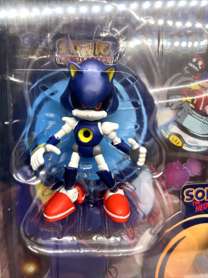 Sonic The Hedgehog Classic Metal Sonic Modern Metal Sonic Comic 2 Pack ...