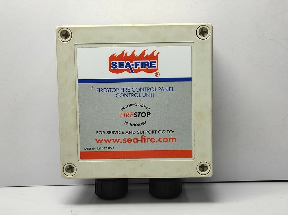 Sea Fire 131-520 Rev C Firestop Fire Control Panel Control Unit 123-327 ...