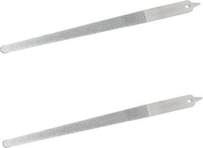 2PC 8 Diamond Dust Nail File - Stainless Steel Nail Dresser - 9 Inch | eBay