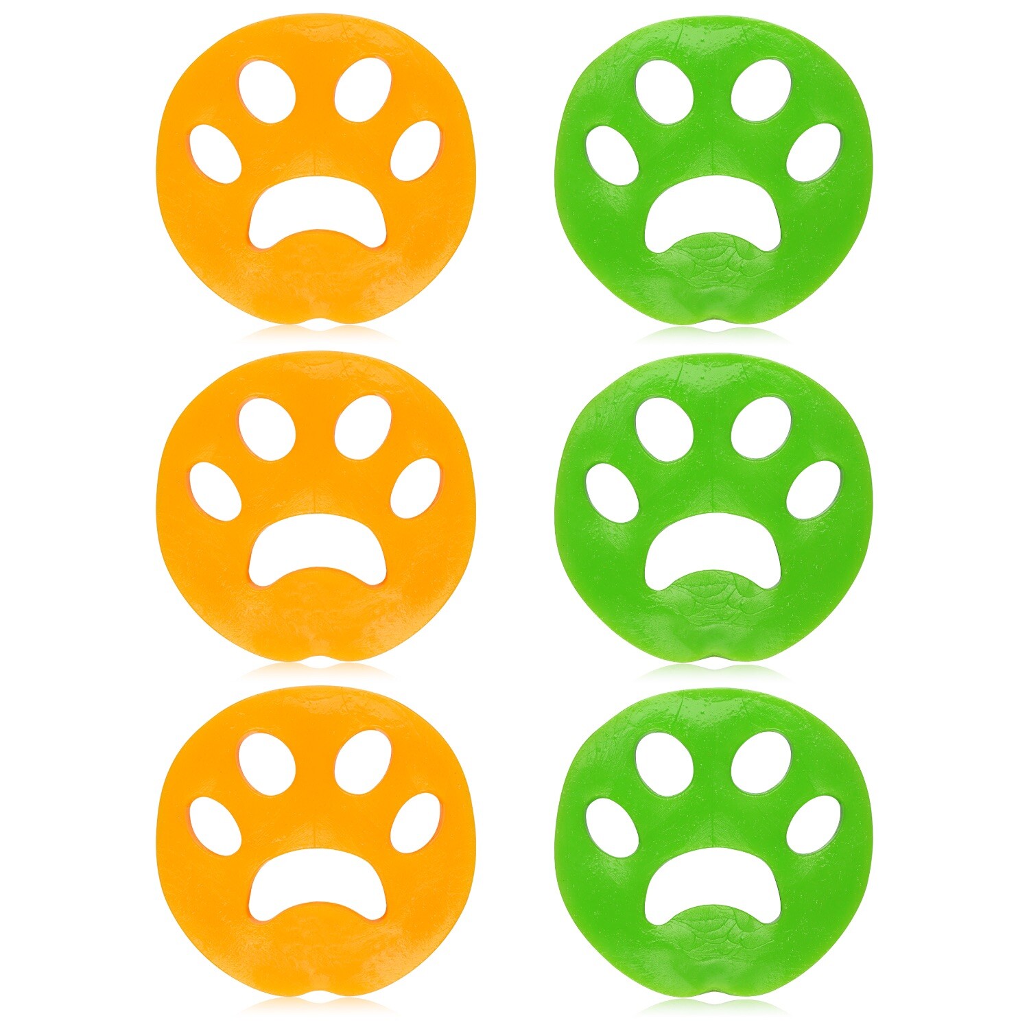 6PCS pet hair remover laundry lint dog sponge washing machine dryer ...