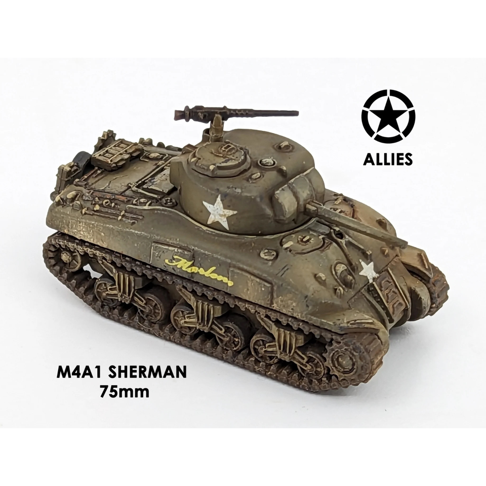 Victrix Games M4A1 Sherman WW2 Allied Armour Tank Miniatures | eBay
