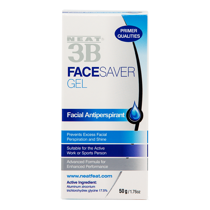 Neat 3B Face Saver Gel 50g Facial Antiperspirant Prevents Perspiration ...