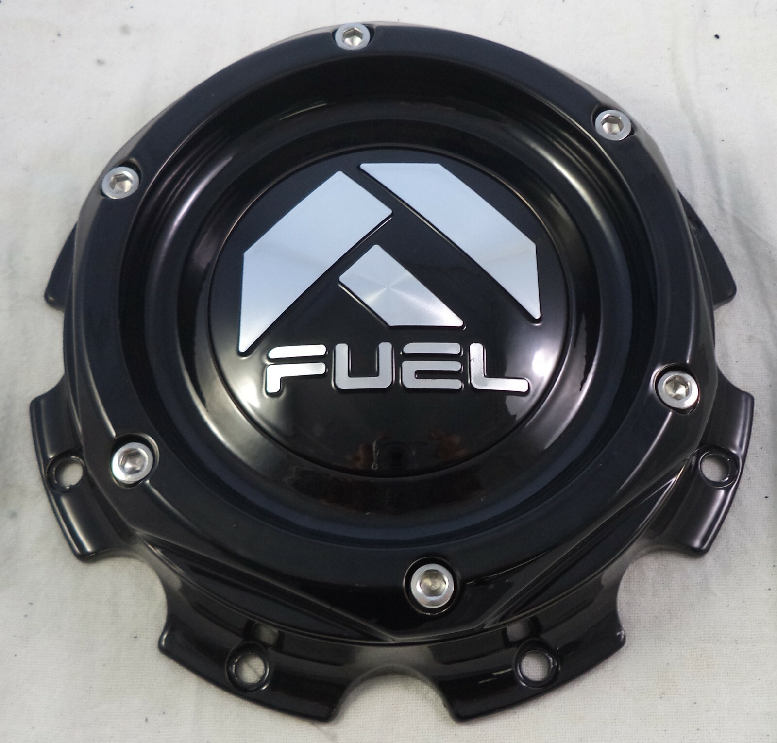 Fuel Wheels Gloss Black Metal Custom Wheel Center Cap Caps #1005-35 ...