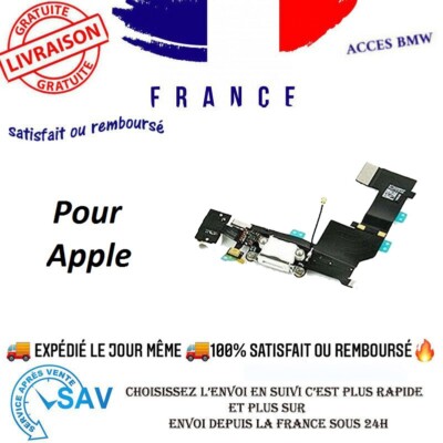 Connecteur De Charge Et Prise Jack Pour Iphone 5 Noir | eBay