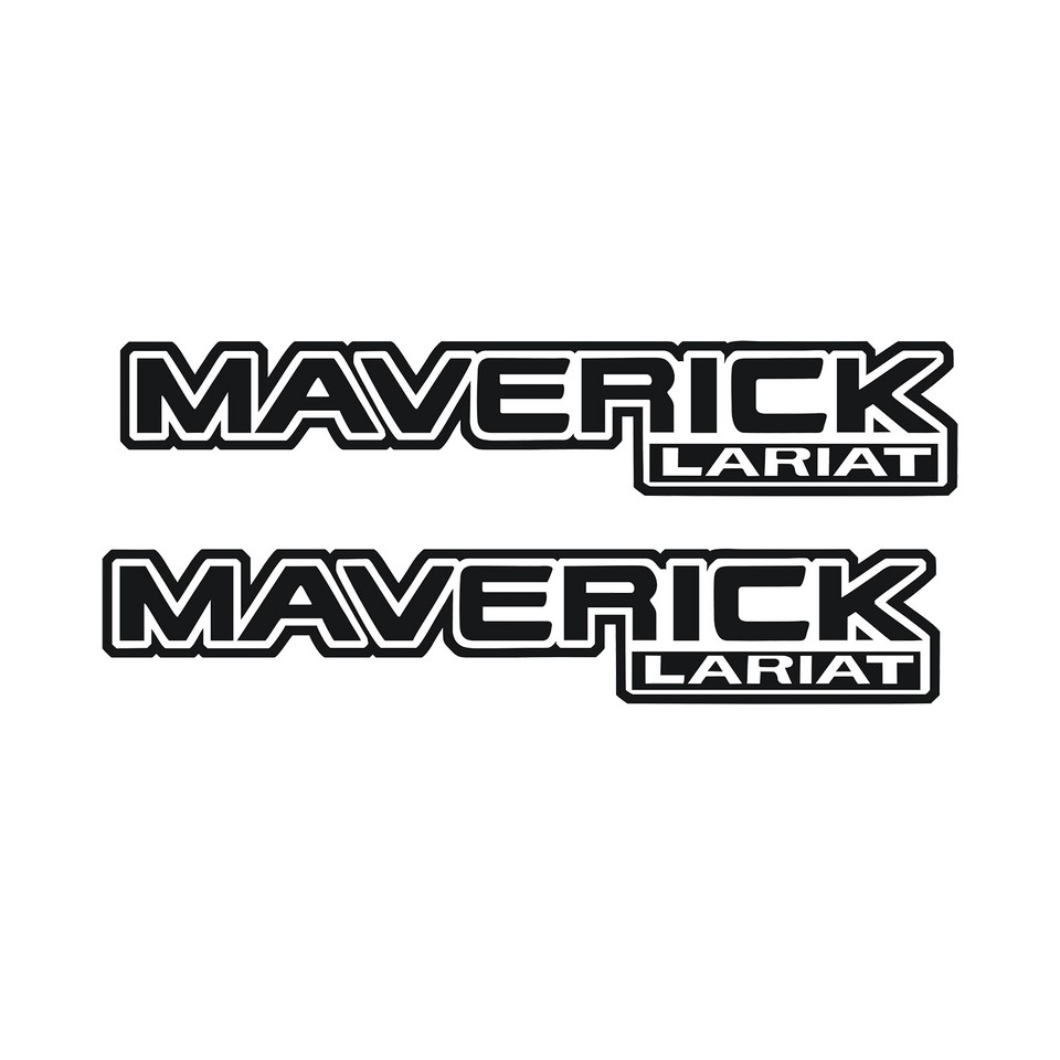 Hood Side Decals Car Stickers For Ford Maverick Lariat Truck Letters ...