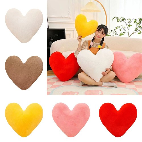 PP Cotton Soft Pillow Heart Shape Stuffed Pillow Home Decorative | eBay ...