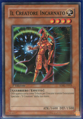 IL CREATORE INCARNATO (The Creator Incarnate) Comune • SDRL IT015 • 1Ed ...