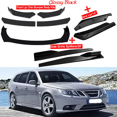 For Saab 9-3 9-5 Front Bumper Lip /Spoiler Body Kit Side+Skirt Rear | eBay