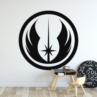 Star Wars Jedi Logo Wall Sticker | eBay UK