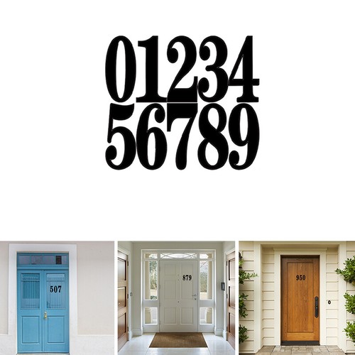 SELF ADHESIVE STICKERS WHEELIE BIN NUMBERS WHEELY STICKERS DUSTBIN ...